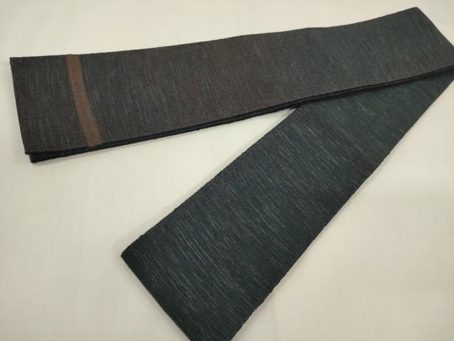 ■■■　サイズ　■■■ 長さ 384cm 幅 9.5cm程 ■■■　商品詳細　■■■ 【交織】 状態は接写画像のように表地所々に変色がございます。 大変上質な逸品になりますのでぜひお手入れをされてお召しになられてはいかがでしょうか。 お安く...