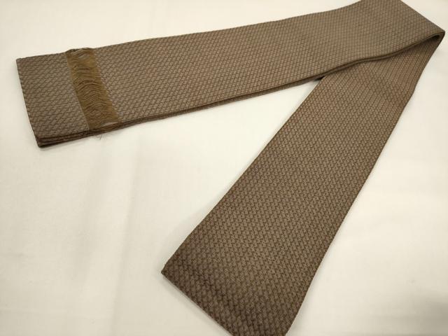■■■　サイズ　■■■ 長さ 380cm 幅 9.5cm程 ■■■　商品詳細　■■■ 【交織】 状態は締めてはおりますが 特に目立ったシミ汚れなどもなく大変良い状態です。 お安く出品致しますので、是非この機会にいかがでしょうか？ ■■■　注...