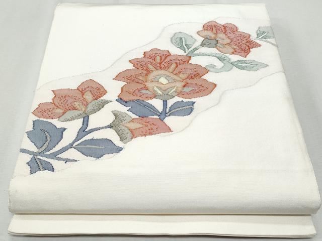 ■■■　サイズ　■■■ 長さ 420cm 幅 31cm程 ■■■　商品詳細　■■■ 【正絹・芯なし】 詳細に関しましては、画像をご確認ください。 大変上質な逸品になります。 お安く出品致しますので、是非この機会にいかがでしょうか？ ■■■　...