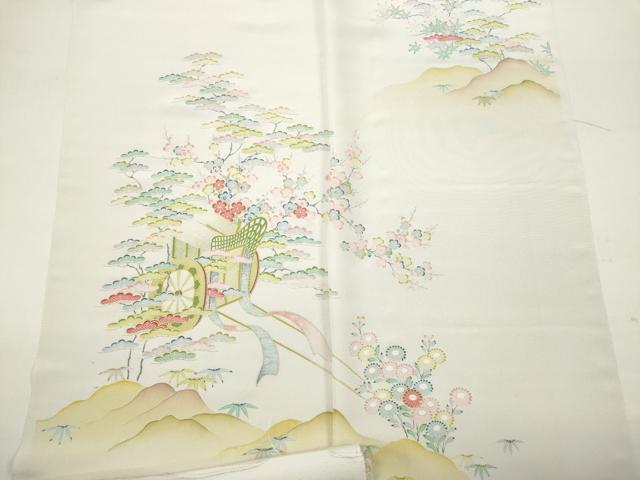 ■■■　サイズ　■■■ 長さ 　羽尺分あり 幅 　　約37cm ■■■　商品詳細　■■■ 【正絹】 状態は接写画像のように表地所々・裏面所々に薄い汚れがございます。 大変上質な逸品になります。 お安く出品致しますので、是非この機会にいかがで...