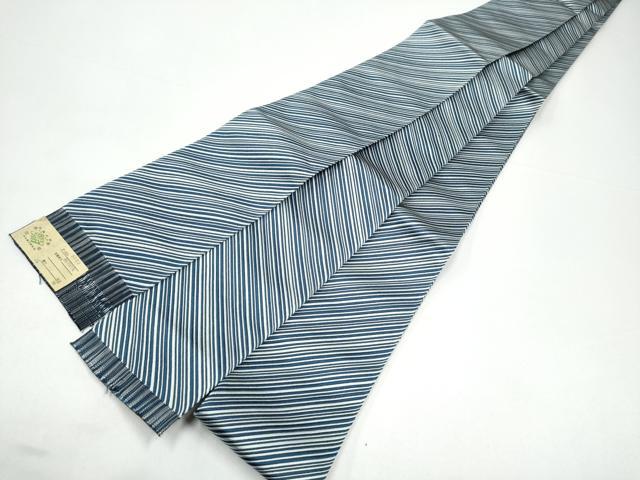 ■■■　サイズ　■■■ 長さ 408cm 幅 9cm程 ■■■　商品詳細　■■■ 【正絹】 状態は締めてはおりますが 特に目立ったシミ汚れなどもなく大変良い状態です。 本場筑前博多織は、福岡県福岡市博多区やその周辺で生産される絹織物です。 ...
