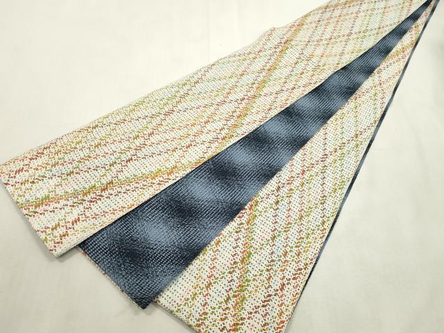 ■■■　サイズ　■■■ 長さ 432cm 幅 15.5cm程 ■■■　商品詳細　■■■ 【正絹・未使用】 状態は一度も締めておらず 特に目立ったシミ汚れなどもなく大変良い状態です。 大変上質な逸品になります。 お安く出品致しますので、是非こ...