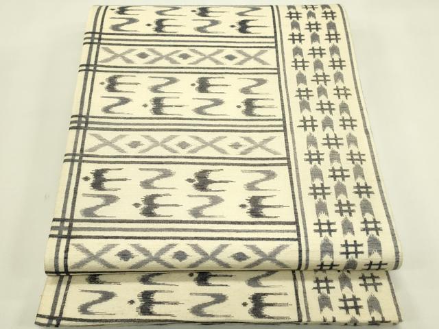 ■■■　サイズ　■■■ 長さ 448cm 幅 30.5cm程 ■■■　商品詳細　■■■ 【正絹】 状態は締めてはおりますが 特に目立ったシミ汚れなどもなく大変良い状態です。 大変上質な逸品になります。 お安く出品致しますので、是非この機会に...