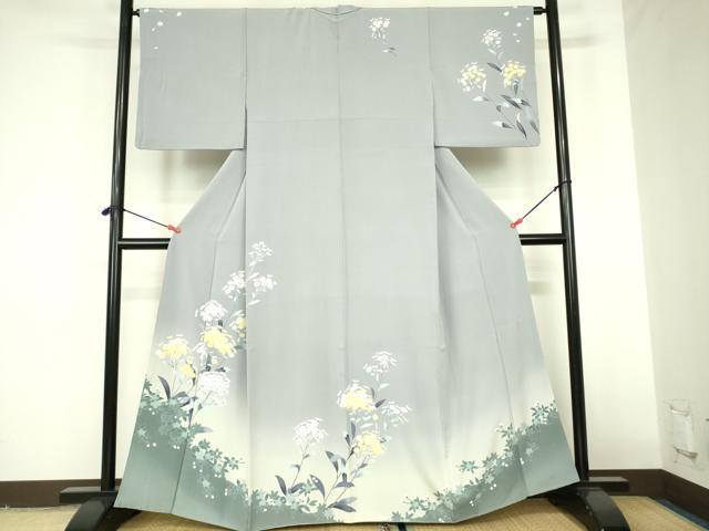 ■■■　サイズ　■■■ 身丈 163cm（肩から） 裄丈 64cm 袖丈 48cm　縫込み 5cm 袖幅 34cm 前幅 24cm 後幅 30cm 着物縫いこみ 内揚げ 9cm 裄 お袖側 約1cm　身頃側 約3cm ■■■　商品詳細　■■...
