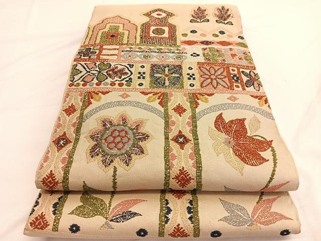 ■■■　サイズ　■■■ 長さ 424cm 幅 30cm程 ■■■　商品詳細　■■■ 【交織・未仕立て】 詳細に関しましては、画像をご確認ください。 大変上質な逸品になります。 お安く出品致しますので、是非この機会にいかがでしょうか？ ■■■...