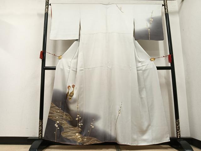■■■　サイズ　■■■ 身丈 156cm（肩から） 裄丈 65cm 袖丈 45cm　縫込み 5cm 袖幅 32.5cm 前幅 23.5cm 後幅 29cm 着物縫いこみ 内揚げ 5cm 裄 お袖側 約2cm　身頃側 約1cm ■■■　商品詳...