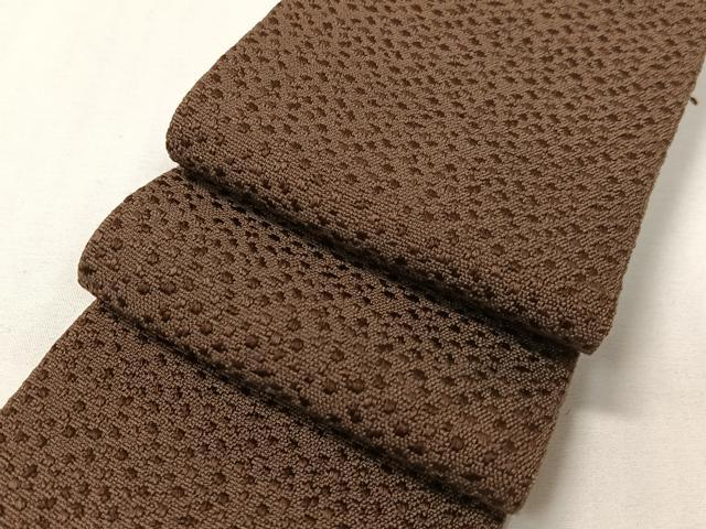 ■■■　サイズ　■■■ 長さ 378cm 幅 8.5cm程 ■■■　商品詳細　■■■ 【正絹】 状態は締めてはおりますが 特に目立ったシミ汚れなどもなく大変良い状態です。 本場筑前博多織は、 福岡県福岡市博多区やその周辺で生産される絹織物で...