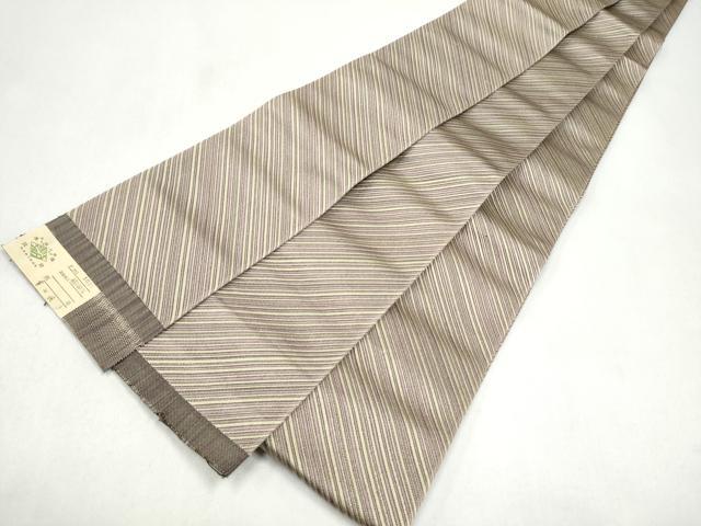 ■■■　サイズ　■■■ 長さ 414cm 幅 9.5cm程 ■■■　商品詳細　■■■ 【正絹】 状態は締めてはおりますが 特に目立ったシミ汚れなどもなく大変良い状態です。 本場筑前博多織は、福岡県福岡市博多区やその周辺で生産される絹織物です...