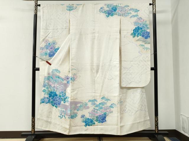 ■■■　サイズ　■■■ 身丈 153cm（肩から） 裄丈 65cm 袖丈 99.5cm　縫込み 12cm 袖幅 35cm 前幅 23cm 後幅 29cm 着物縫いこみ 内揚げ 1cm 裄 お袖側 約1cm　身頃側 約2cm ■■■　商品詳細...