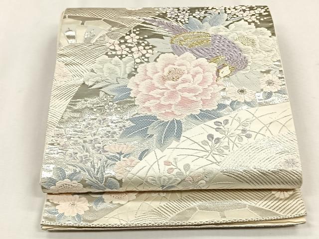 ■■■　サイズ　■■■ 長さ 420cm 幅 30.5cm程 ■■■　商品詳細　■■■ 【正絹】 詳細に関しましては、画像をご確認ください。 大変上質な逸品になります。 お安く出品致しますので、是非この機会にいかがでしょうか？ ※汚れ等に関...