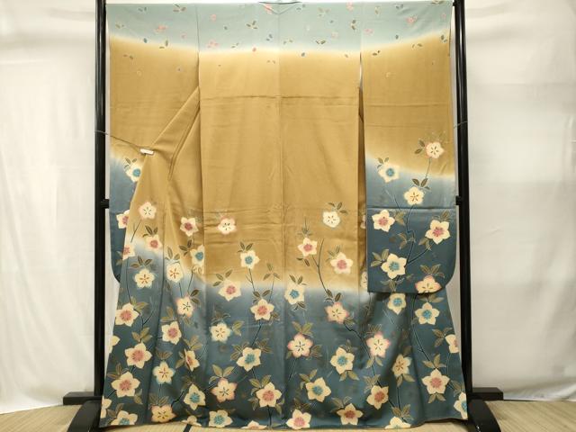 ■■■　サイズ　■■■ 身丈 167.5cm（肩から） 裄丈 67cm 袖丈 112cm　縫込み 5cm 袖幅 35cm 前幅 24cm 後幅 30cm 着物縫いこみ 内揚げ 2cm 裄 お袖側 約1cm　身頃側 約3cm ■■■　商品詳細...