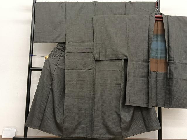 ■■■　サイズ　■■■ 【着物】 身丈 150cm（肩から） 裄丈 70cm 袖丈 49.5cm　縫込み 3cm 袖幅 36cm 前幅 28cm 後幅 32.5cm 着物縫いこみ 内揚げ 0cm 裄 お袖側 約1.5cm　身頃側 約0cm ...