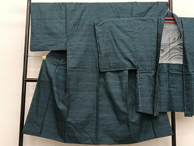 ■■■　サイズ　■■■ 【着物】 身丈 138cm（肩から） 裄丈 69cm 袖丈 50cm　縫込み 1.5cm 袖幅 36cm 前幅 25cm 後幅 30.5cm 着物縫いこみ 内揚げ 0cm 裄 お袖側 約3cm　身頃側 約3.5cm ...