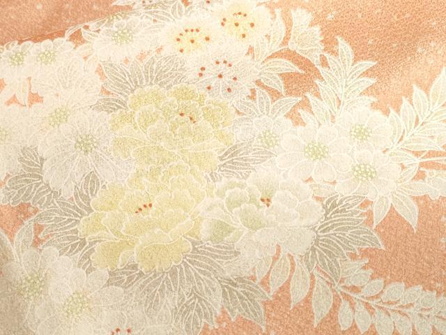 ■■■　サイズ　■■■ 身丈 158cm（肩から） 裄丈 63cm 袖丈 48cm　縫込み 5cm 袖幅 33cm 前幅 22cm 後幅 29cm 着物縫いこみ 内揚げ 0cm 裄 お袖側 約1cm　身頃側 約1cm ■■■　商品詳細　■■...