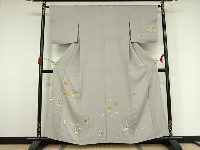 ■■■　サイズ　■■■ 身丈 157cm（肩から） 裄丈 64cm 袖丈 46cm　縫込み 4cm 袖幅 32cm 前幅 23cm 後幅 29cm 着物縫いこみ 内揚げ 4.5cm 裄 お袖側 約2cm　身頃側 約2cm ■■■　商品詳細　...