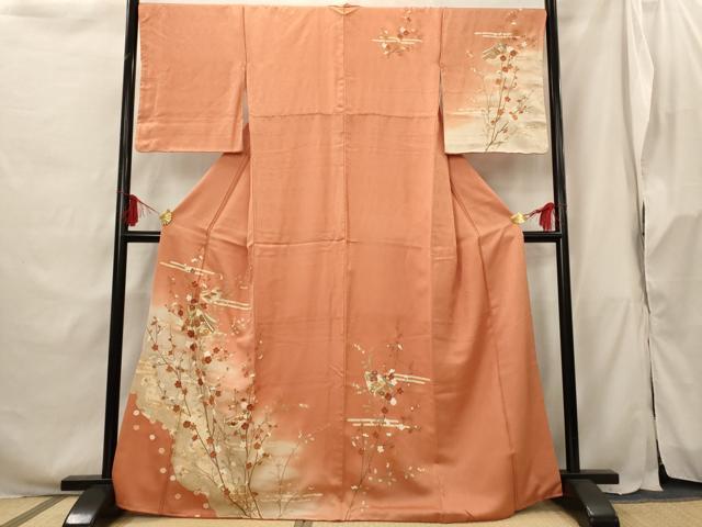 ■■■　サイズ　■■■ 身丈 165cm（肩から） 裄丈 68cm 袖丈 51cm　縫込み 6cm 袖幅 34cm 前幅 24cm 後幅 29cm 着物縫いこみ 内揚げ 4.5cm 裄 お袖側 約0cm　身頃側 約0cm ■■■　商品詳細　...