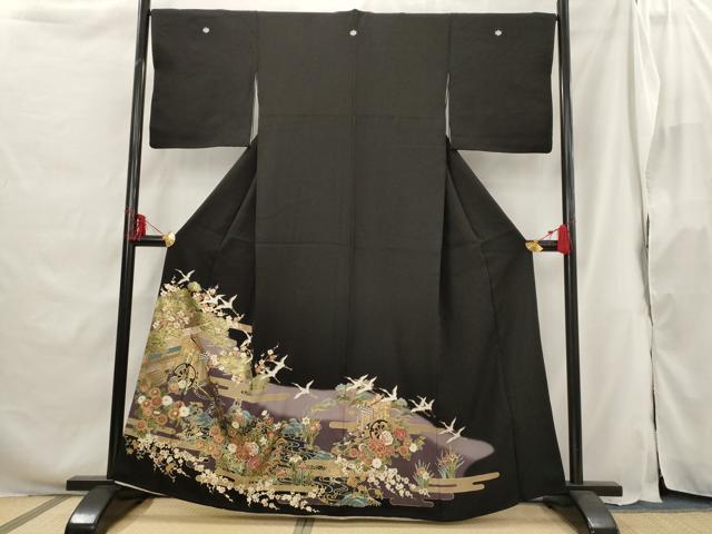 ■■■　サイズ　■■■ 身丈 161cm（肩から） 裄丈 67cm 袖丈 48cm　縫込み 3cm 袖幅 34cm 前幅 24cm 後幅 30cm 着物縫いこみ 内揚げ 3.5cm 裄 お袖側 約0cm　身頃側 約2cm ■■■　商品詳細　...