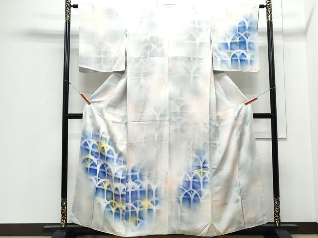 ■■■　サイズ　■■■ 身丈 157.5cm（肩から） 裄丈 62.5cm 袖丈 48cm　縫込み 8cm 袖幅 32.5cm 前幅 23cm 後幅 28.5cm 着物縫いこみ 内揚げ 10cm 裄 お袖側 約2cm　身頃側 約4cm ■■...