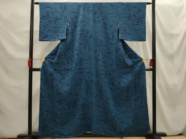 ■■■　サイズ　■■■ 身丈 155cm（肩から） 裄丈 63cm 袖丈 46cm　縫込み 3cm 袖幅 32.5cm 前幅 24cm 後幅 29.5cm 着物縫いこみ 内揚げ 3.5cm 裄 お袖側 約2cm　身頃側 約4.5cm ■■■...