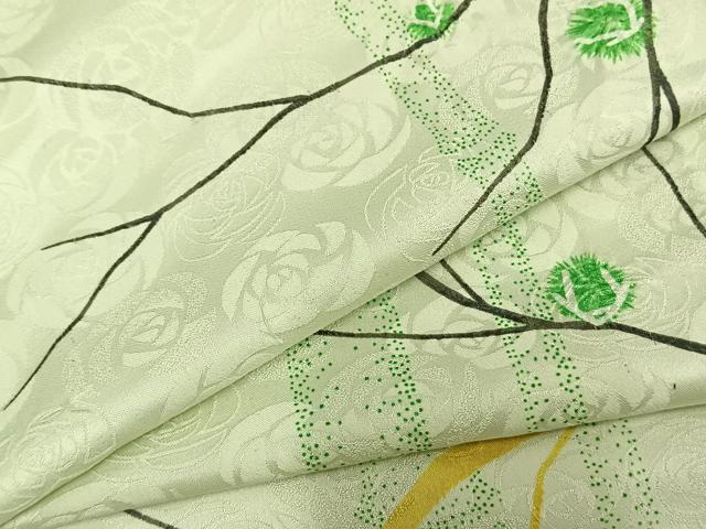 ■■■　サイズ　■■■ 身丈 154cm（肩から） 裄丈 65cm 袖丈 49cm　縫込み 2cm 袖幅 32.5cm 前幅 27cm 後幅 32cm 着物縫いこみ 内揚げ 0cm 裄 お袖側 約1cm　身頃側 約0cm ■■■　商品詳細　...