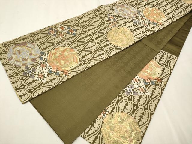 ■■■　サイズ　■■■ 長さ 432cm 幅 30.5cm程 ■■■　商品詳細　■■■ 【正絹・関西仕立て】 状態は締めてはおりますが 特に目立ったシミ汚れなどもなく大変良い状態です。 大変上質な逸品になります。 お安く出品致しますので、是...