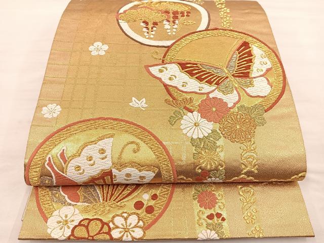 ■■■　サイズ　■■■ 長さ 420cm 幅 31cm程 ■■■　商品詳細　■■■ 【正絹】 詳細に関しましては、画像をご確認ください。 大変上質な逸品になります。 お安く出品致しますので、是非この機会にいかがでしょうか？ ※汚れ等に関しま...