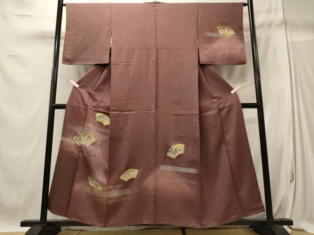 ■■■　サイズ　■■■ 身丈 154cm（肩から） 裄丈 65cm 袖丈 47.5cm　縫込み 6cm 袖幅 34cm 前幅 27cm 後幅 30cm 着物縫いこみ 内揚げ 9.5cm 裄 お袖側 約2cm　身頃側 約3cm ■■■　商品詳...