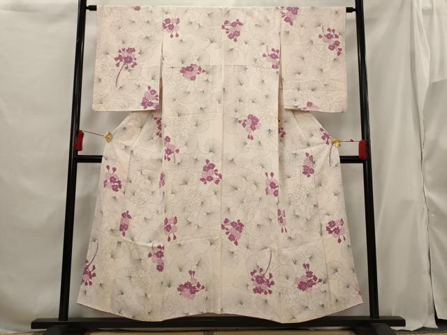 ■■■　サイズ　■■■ 身丈 152cm（肩から） 裄丈 62cm 袖丈 55cm　縫込み 5cm 袖幅 32cm 前幅 24cm 後幅 29cm 着物縫いこみ 内揚げ 0cm 裄 お袖側 約2cm　身頃側 約4cm ■■■　商品詳細　■■...
