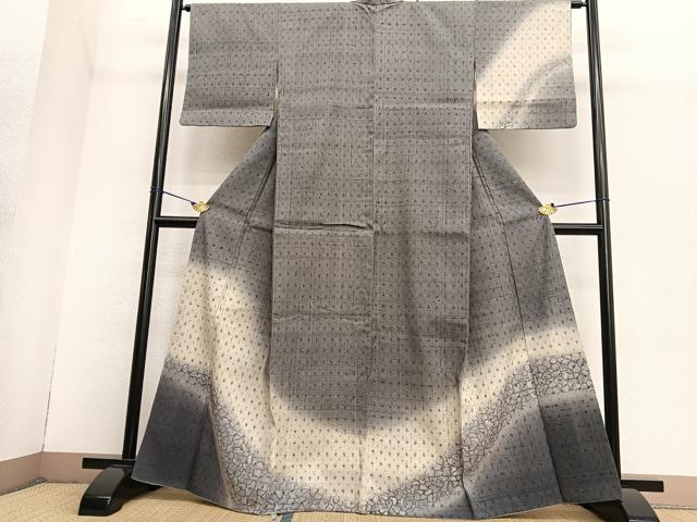 ■■■　サイズ　■■■ 身丈 163cm（肩から） 裄丈 66cm 袖丈 47cm　縫込み 5cm 袖幅 32cm 前幅 26cm 後幅 30cm 着物縫いこみ 内揚げ 4cm 裄 お袖側 約3.5cm　身頃側 約6cm ■■■　商品詳細　...