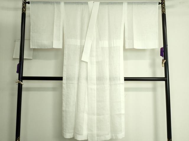 ■■■　サイズ　■■■ 身丈 133cm（肩から） 裄丈 67cm 袖丈 49cm 袖幅 32.5cm 前幅 30cm 後幅 32cm 着物縫いこみ 内揚げ 6cm 裄 お袖側 約 2cm　身頃側 約 0cm ■■■　商品詳細　■■■ 【麻...