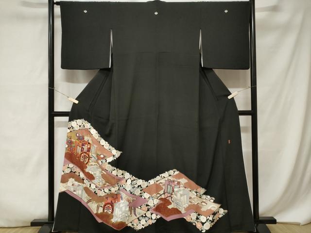 ■■■　サイズ　■■■ 身丈 163cm（肩から） 裄丈 66cm 袖丈 47cm　縫込み 4cm 袖幅 35cm 前幅 25cm 後幅 30cm 着物縫いこみ 内揚げ 6cm 裄 お袖側 約1cm　身頃側 約2cm ■■■　商品詳細　■■...