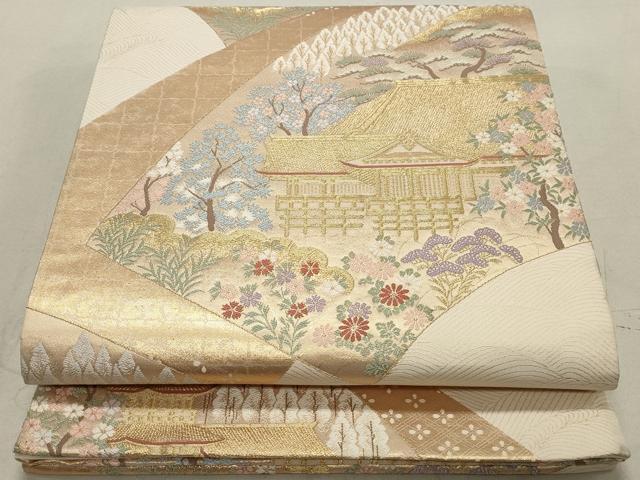 ■■■　サイズ　■■■ 長さ 432cm 幅 30cm程 ■■■　商品詳細　■■■ 【正絹】 詳細に関しましては、画像をご確認ください。 大変上質な逸品になります。 お安く出品致しますので、是非この機会にいかがでしょうか？ ■■■　注意事項...