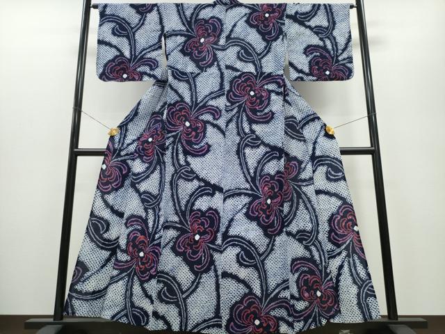 ■■■　サイズ　■■■ 身丈 158cm（肩から） 裄丈 66.5cm 袖丈 44cm　縫込み 3.5cm 袖幅 34.5cm 前幅 24cm 後幅 30cm 着物縫いこみ 内揚げ 0cm 裄 お袖側 約0cm　身頃側 約0cm ■■■　商...