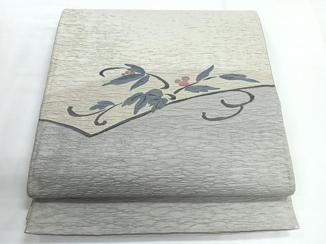 ■■■　サイズ　■■■ 長さ 438cm 幅 31cm程 ■■■　商品詳細　■■■ 【正絹】 詳細に関しましては、画像をご確認ください。 大変上質な逸品になります。 お安く出品致しますので、是非この機会にいかがでしょうか？ ■■■　注意事項...