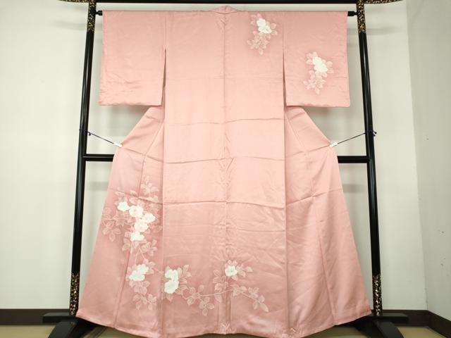 ■■■　サイズ　■■■ 身丈 161.5cm（肩から） 裄丈 63cm 袖丈 53cm　縫込み 10.5cm 袖幅 32cm 前幅 25cm 後幅 29.5cm 着物縫いこみ 内揚げ 6.5cm 裄 お袖側 約3cm　身頃側 約3cm ■■...