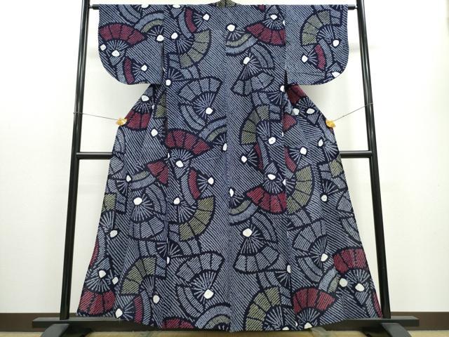 ■■■　サイズ　■■■ 身丈 156cm（肩から） 裄丈 66cm 袖丈 44cm　縫込み 3cm 袖幅 34.5cm 前幅 24.5cm 後幅 31cm 着物縫いこみ 内揚げ 0cm 裄 お袖側 約2.5cm　身頃側 約3cm ■■■　商...