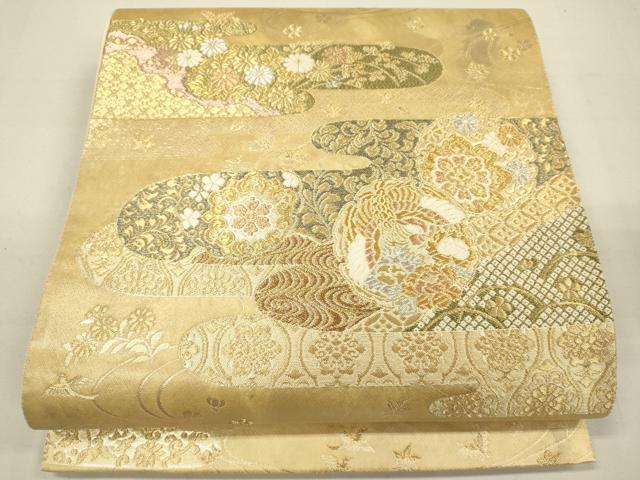 ■■■　サイズ　■■■ 長さ 432cm 幅 30.5cm程 ■■■　商品詳細　■■■ 【正絹】 詳細に関しましては、画像をご確認ください。 大変上質な逸品になります。 お安く出品致しますので、是非この機会にいかがでしょうか？ ■■■　注意...