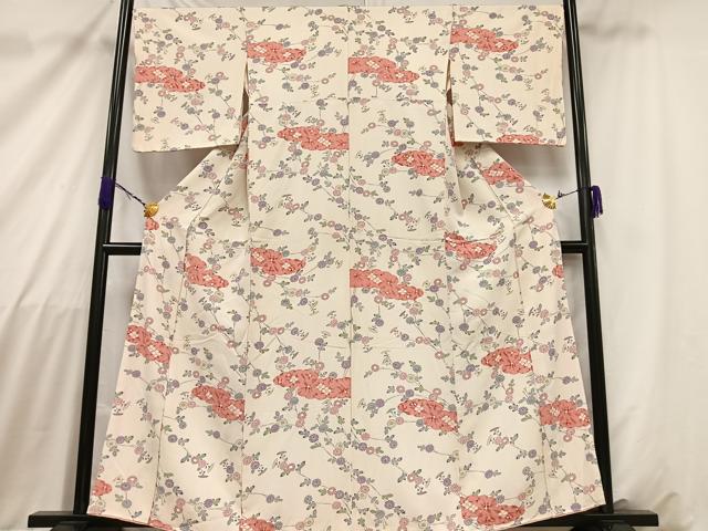 ■■■　サイズ　■■■ 身丈 158cm（肩から） 裄丈 67cm 袖丈 48cm　縫込み 5cm 袖幅 34cm 前幅 24cm 後幅 29cm 着物縫いこみ 内揚げ 0cm 裄 お袖側 約1cm　身頃側 約2cm ■■■　商品詳細　■■...