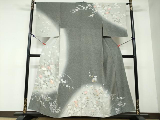 ■■■　サイズ　■■■ 身丈 154cm（肩から） 裄丈 63.5cm 袖丈 53cm　縫込み 4cm 袖幅 34cm 前幅 25cm 後幅 29cm 着物縫いこみ 内揚げ 10cm 裄 お袖側 約3cm　身頃側 約5cm ■■■　商品詳細...