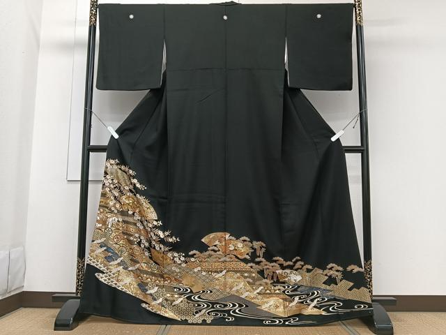 ■■■　サイズ　■■■ 身丈 168cm（肩から） 裄丈 65.5cm 袖丈 48cm　縫込み 5.5cm 袖幅 34cm 前幅 24cm 後幅 30cm 着物縫いこみ 内揚げ 0cm 裄 お袖側 約0cm　身頃側 約2.5cm ■■■　商...