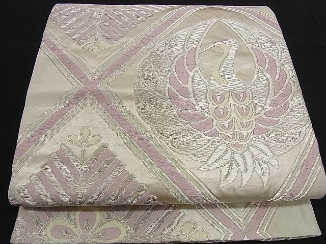 ■■■　サイズ　■■■ 長さ 428cm 幅 30.5cm程 ■■■　商品詳細　■■■ 【正絹・芯なし】状態は締めてはおりますが特に目立ったシミ汚れなどもなく大変良い状態です。大変上質な逸品になります。お安く出品致しますので、是非この機会に...