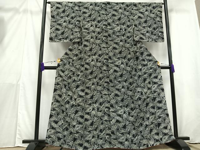 ■■■　サイズ　■■■ 身丈 163cm（肩から） 裄丈 66cm 袖丈 50cm　縫込み 5.5cm 袖幅 34cm 前幅 23cm 後幅 29cm 着物縫いこみ 内揚げ 4cm 裄 お袖側 約2cm　身頃側 約3cm ■■■　商品詳細　...