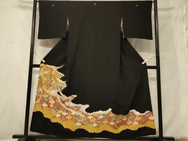 ■■■　サイズ　■■■ 身丈 153.5cm（肩から） 裄丈 64.5cm 袖丈 46cm　縫込み 7.5cm 袖幅 33cm 前幅 23cm 後幅 28cm 着物縫いこみ 内揚げ 4.5cm 裄 お袖側 約3cm　身頃側 約2.5cm ■...