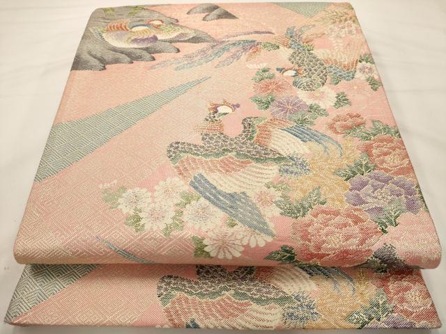 ■■■　サイズ　■■■ 長さ 436cm 幅 30cm程 ■■■　商品詳細　■■■ 【正絹・芯なし】 詳細に関しましては、画像をご確認ください。 大変上質な逸品になります。 お安く出品致しますので、是非この機会にいかがでしょうか？ ■■■　...