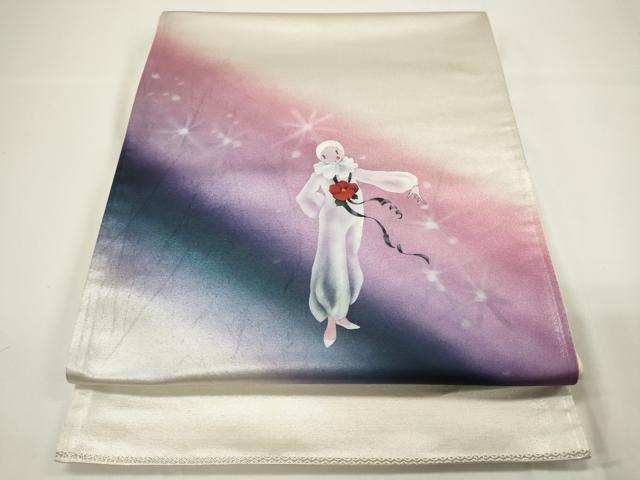 ■■■　サイズ　■■■ 長さ 432cm 幅 31cm程 ■■■　商品詳細　■■■ 【正絹・芯なし】 詳細に関しましては、画像をご確認ください。 大変上質な逸品になります。 お安く出品致しますので、是非この機会にいかがでしょうか？ ■■■　...