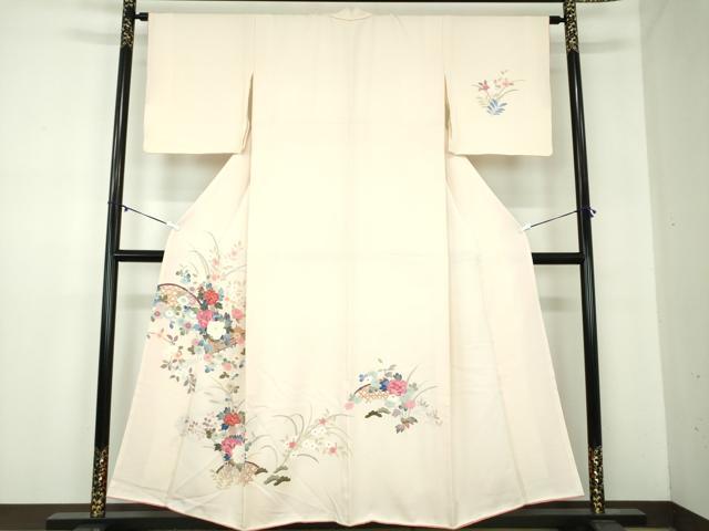 ■■■　サイズ　■■■ 身丈 156.5cm（肩から） 裄丈 63.5cm 袖丈 47.5cm　縫込み 2.5cm 袖幅 33cm 前幅 24cm 後幅 30cm 着物縫いこみ 内揚げ 5cm 裄 お袖側 約1.5cm　身頃側 約3.5cm...