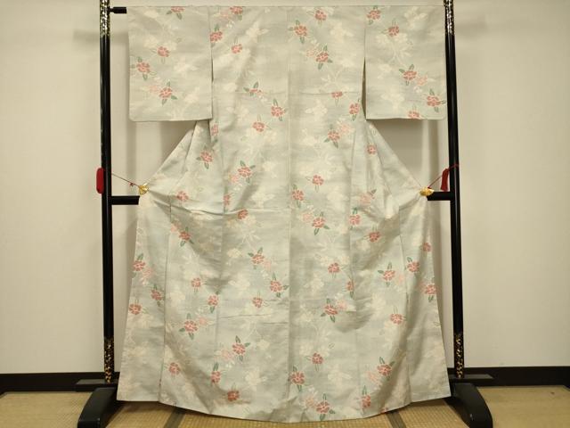 ■■■　サイズ　■■■ 身丈 164.5cm（肩から） 裄丈 64.5cm 袖丈 48cm　縫込み 3.5cm 袖幅 32.5cm 前幅 22cm 後幅 29.5cm 着物縫いこみ 内揚げ 0cm 裄 お袖側 約3cm　身頃側 約2cm ■...