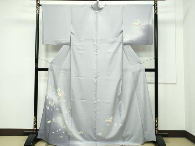 ■■■　サイズ　■■■ 身丈 169.5cm（肩から） 裄丈 67cm 袖丈 49cm　 縫込み 6cm 袖幅 35cm 前幅 25.5cm 後幅 30cm 着物縫いこみ 内揚げ 2cm 裄 お袖側 約 1cm　身頃側 約 1.5cm ■■...