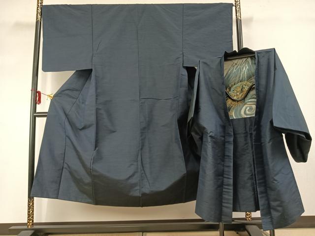 ■■■　サイズ　■■■ 【着物】 身丈 144cm（肩から） 裄丈 67cm 袖丈 50cm　縫込み 3.5cm 袖幅 35cm 前幅 25cm 後幅 31cm 着物縫いこみ 内揚げ 7cm 裄 お袖側 約2cm　身頃側 約3cm 【羽織】...