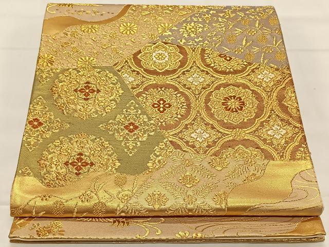 ■■■　サイズ　■■■ 長さ 436cm 幅 31cm程 ■■■　商品詳細　■■■ 【正絹・芯なし】 詳細に関しましては、画像をご確認ください。 大変上質な逸品になります。 お安く出品致しますので、是非この機会にいかがでしょうか？ ※汚れ等...